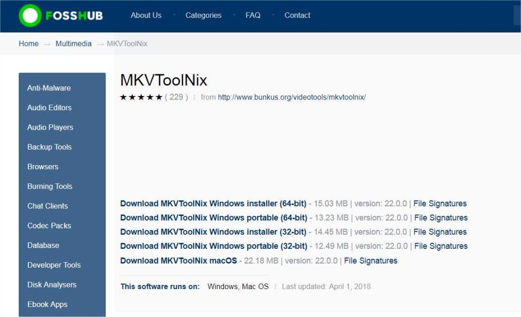 Using mkvmerge | Paul Glagla's contributions